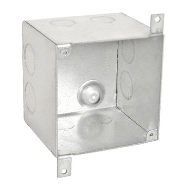 Garvin Industries Concrete Slab Box, External Tabs, Galvanized Steel