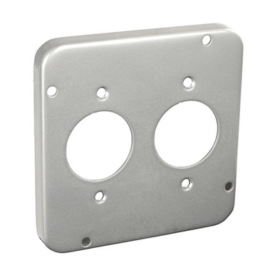 Garvin Industries 4-11/16" Square Industrial Surface Cover, 1/2" Raised ...