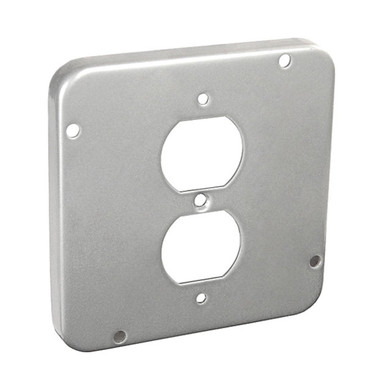 Garvin Industries 4-11/16" Square Industrial Surface Cover, 1/2" Raised ...