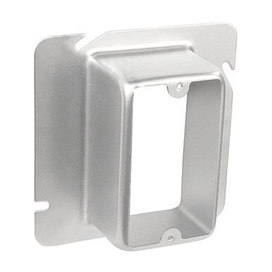 Garvin Industries 4-11/16" Square One Gang Device Ring, 2" Raised