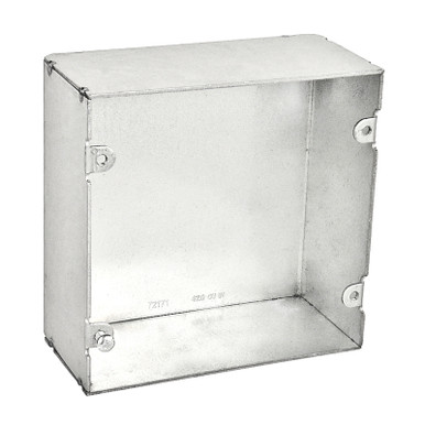 Garvin Industries 72171-BLNKW, 4-11/16" Square Box, 2-1/8" Deep, Welded ...