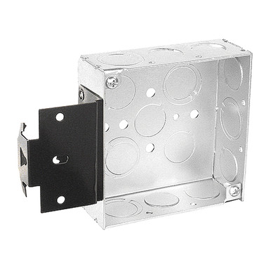 Garvin Industries 4" Square Bracketed Box, 1-1/2" Deep, Welded, Metal ...