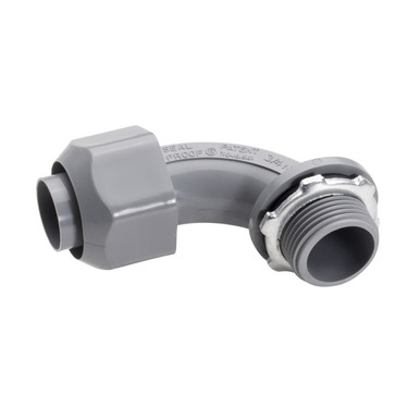 Garvin Industries 1522, 3/4" 90° One Piece Liquidtight Connector