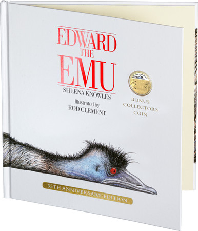 2023 Edward the Emu 35th anniversary Gold Plated Deluxe Book