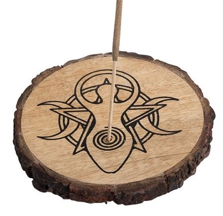 Bark Edge incense holder Goddess - Uncle Festers