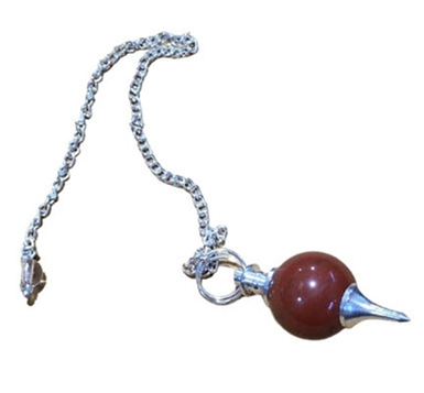 Pendulum Crystal Ball with Velvet Pouch - Uncle Festers