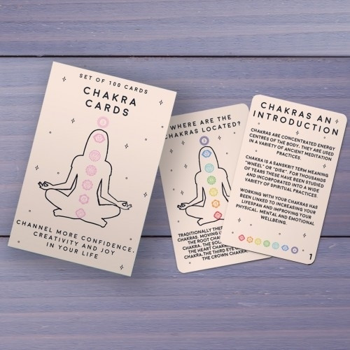 Set of 100 Cards - Chakras - Uncle Festers
