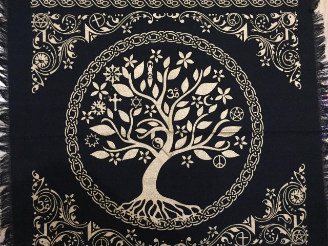 Altar Cloth - Multi-Faith Tree - Uncle Festers
