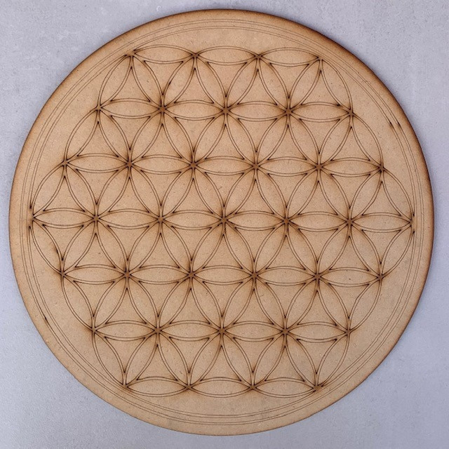 Large Crystal Grid - Flower of Life - Uncle Festers