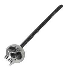 Alchemy Skully Black Hair Grip - Uncle Festers