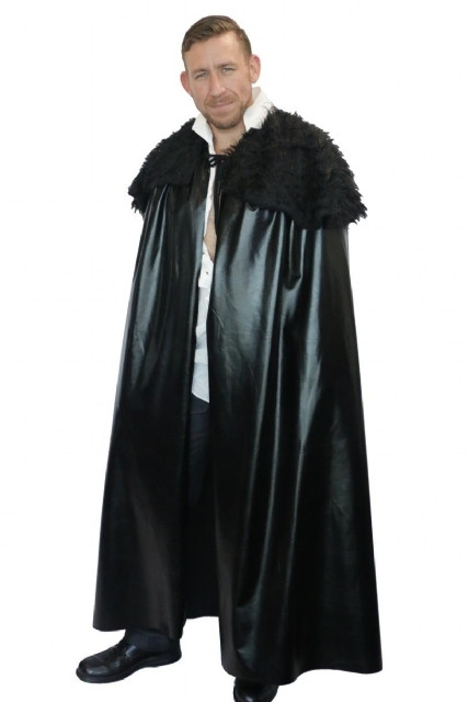 Deluxe Cape with fur shoulders - Uncle Festers