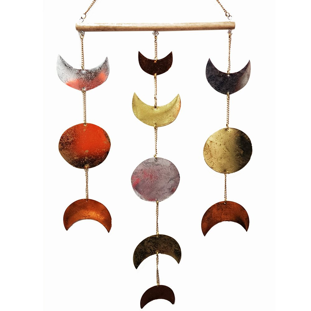 Metal Wall Hanging Moon Phases - Uncle Festers