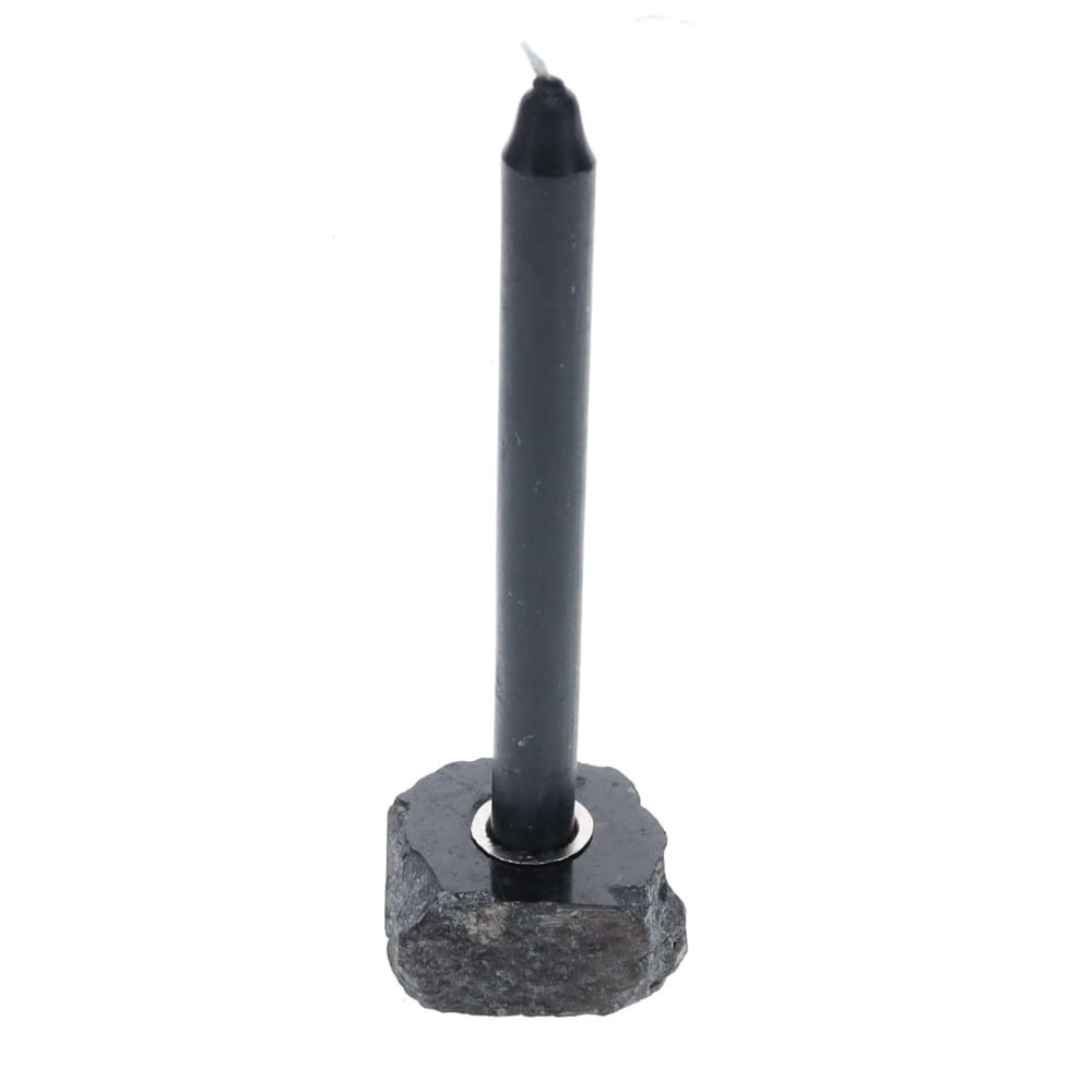 Mini Candle Holder - Black Tourmaline - Uncle Festers