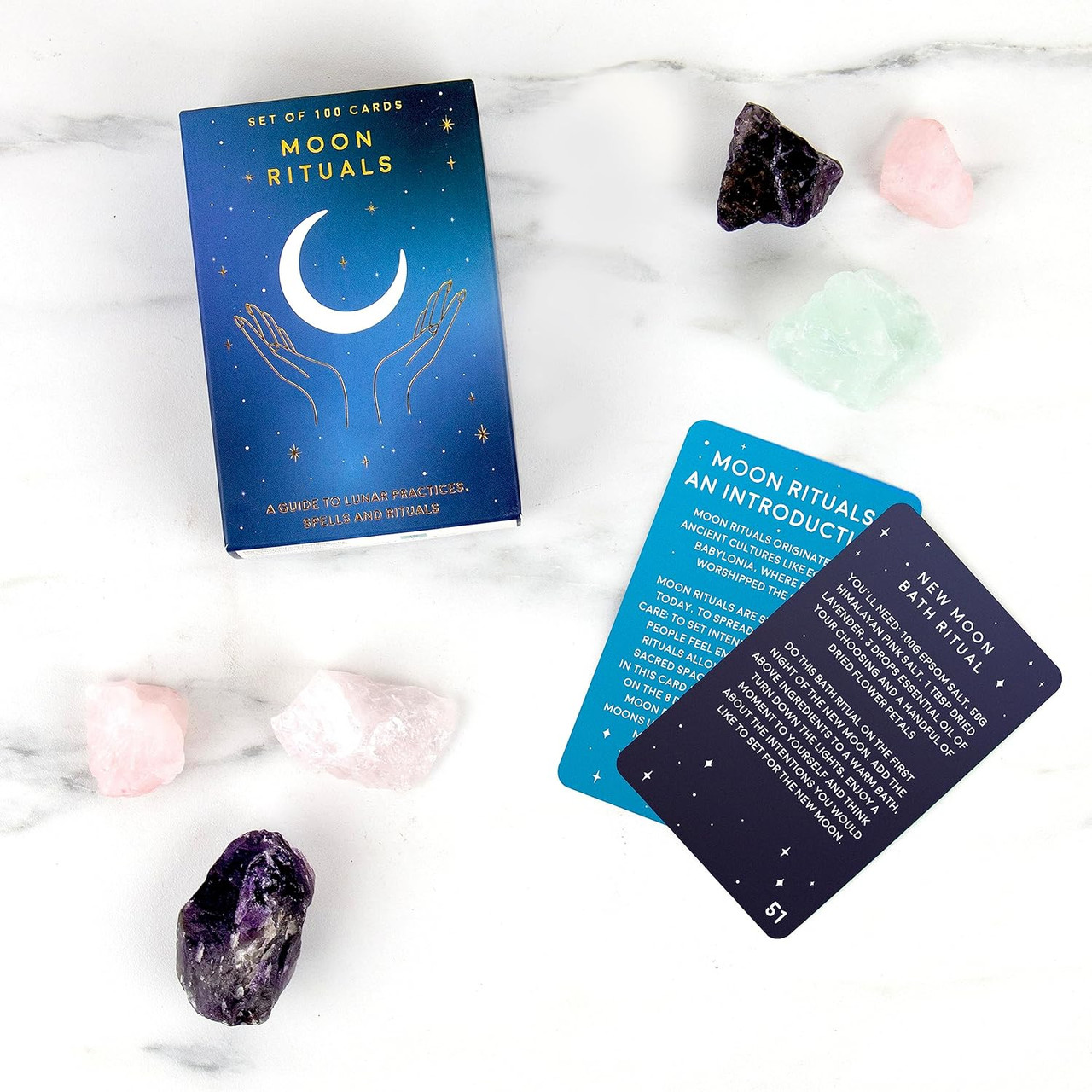 Set of 100 Cards - Moon Rituals - Uncle Festers