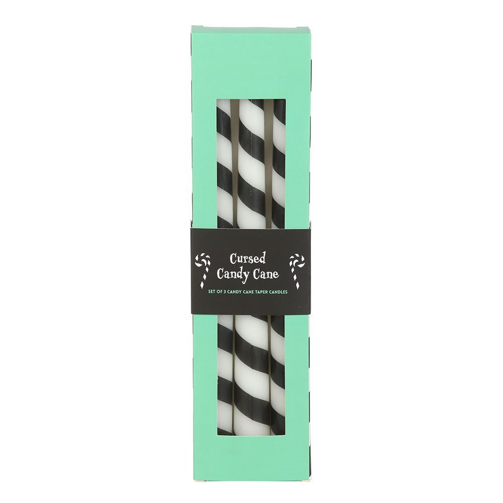 Taper Candles - Cursed Candy Cane - Uncle Festers