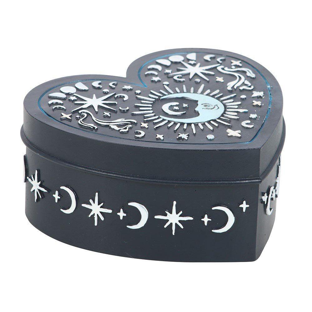 Trinket Box - Blue Moon Heart - Uncle Festers