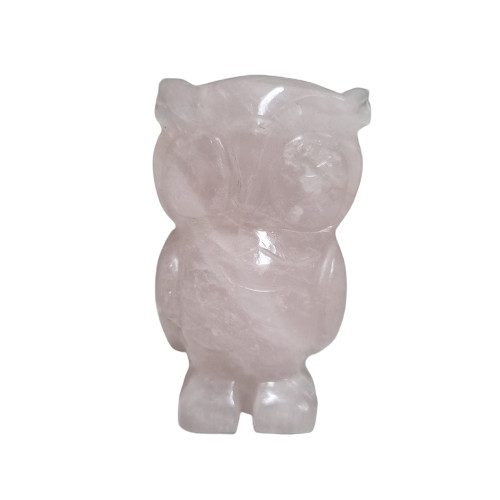Crystal Carved Owls - Uncle Festers