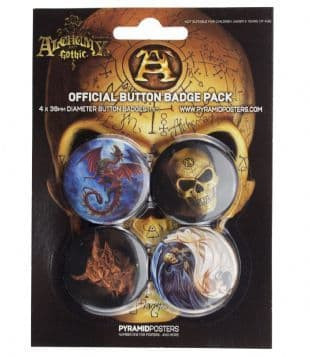 Alchemy Gothic - Badge Pack - Uncle Festers