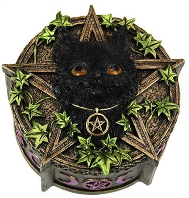 Magick Cat Trinket Box - Uncle Festers