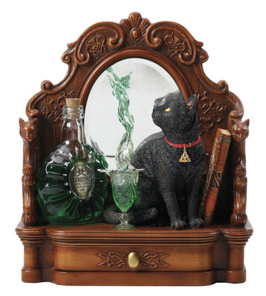 Lisa Parker - Absinthe Cat Figurine - Uncle Festers