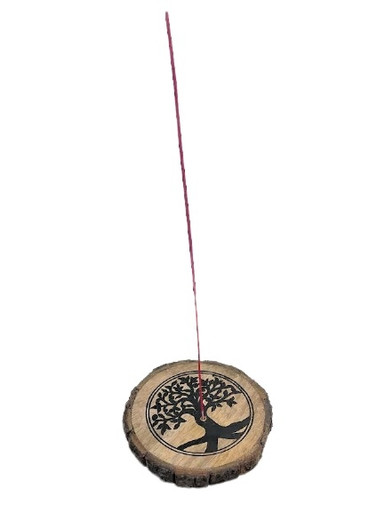Bark Edge Incense Holder Tree of Life - Uncle Festers