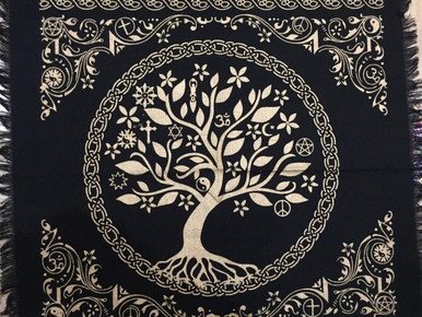 Altar Cloth - Multi-Faith Tree - Uncle Festers