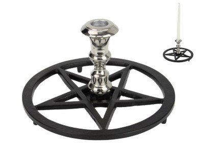 Fancy Pentagram Candle Holder - Uncle Festers