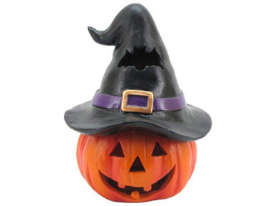 Pumpkin Prop - large with hat light up - Uncle Festers