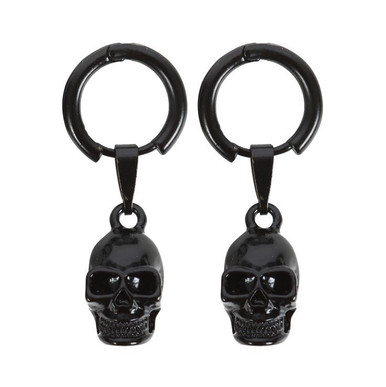 Stainless Steel Earrings - Skulls - Uncle Festers
