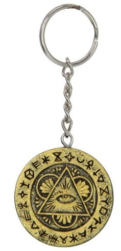 Keyring - Eye Talisman - Uncle Festers