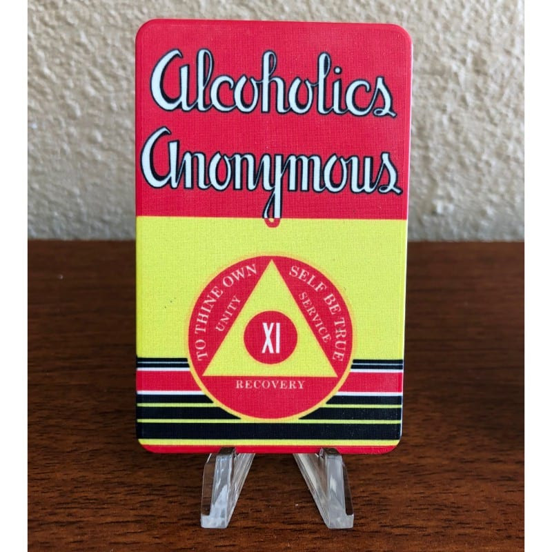 Big Book First Edition Yearly AA Recovery Unique Chip - Doing It Sober