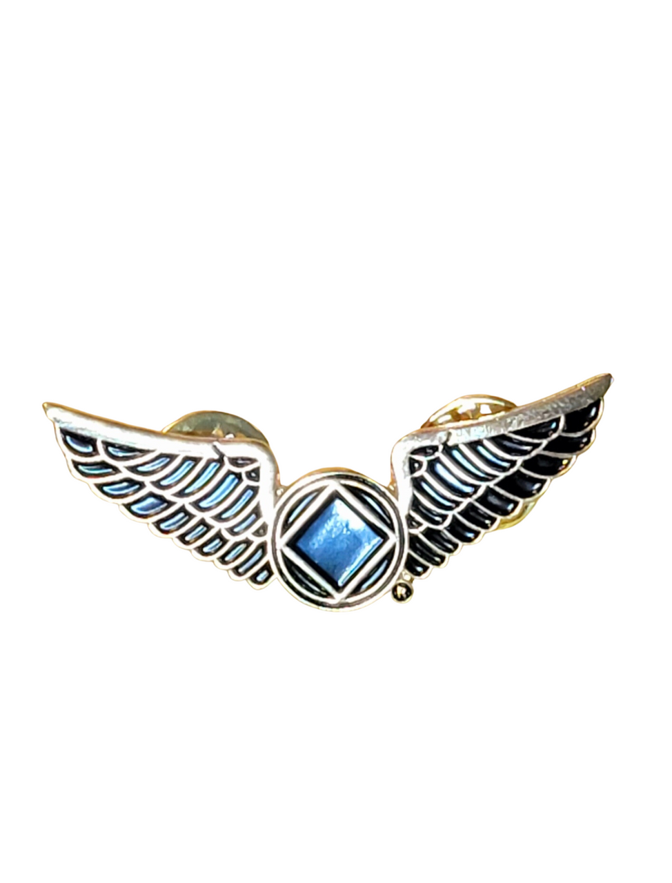 NA 1 1/4" Wings Lapel Pin - Doing It Sober