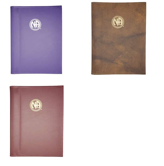 NA, Single Book Cover w/Serenity Prayer- Doing It Sober