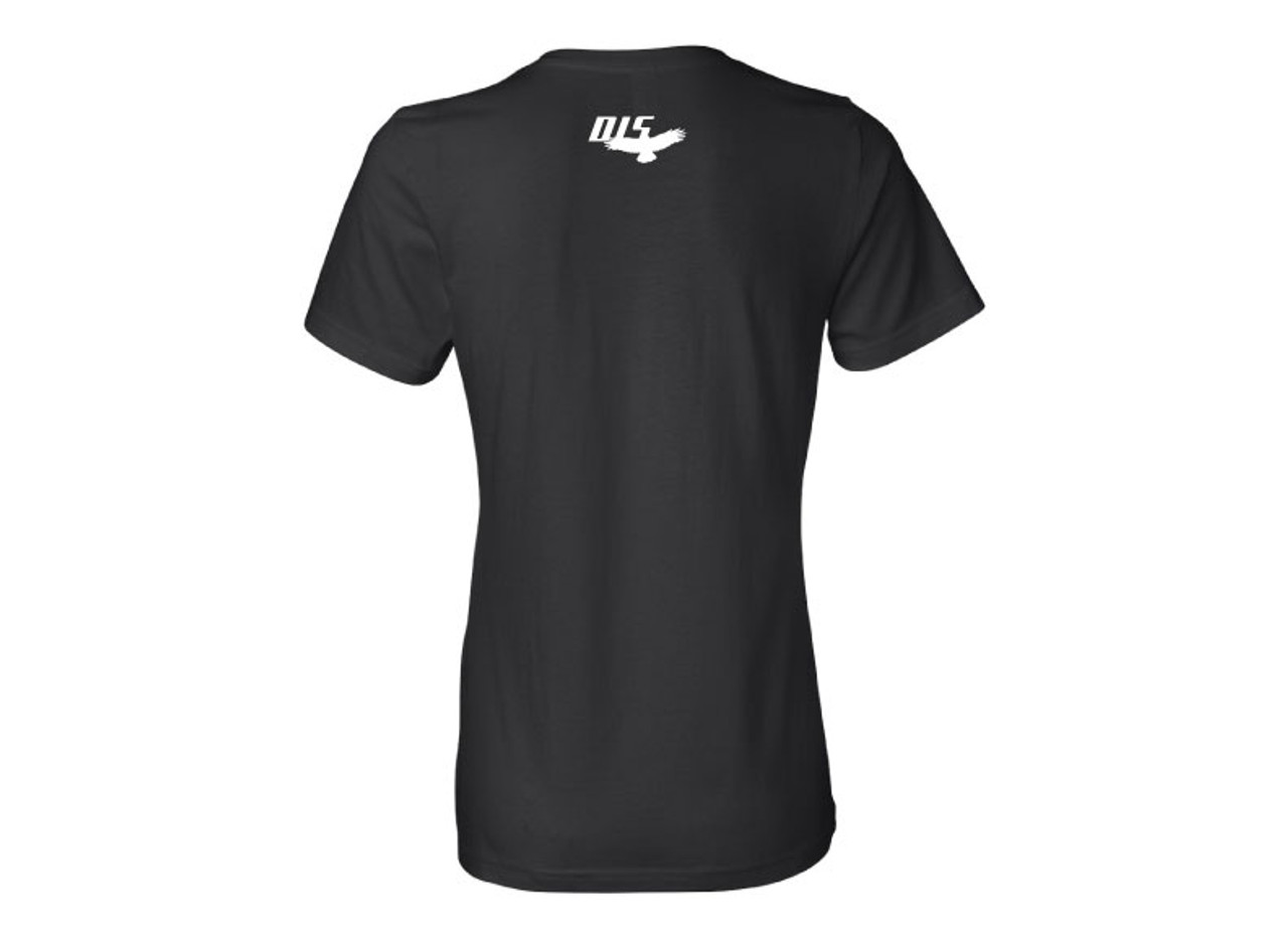 Women's Black SOBRIETY FIRST Cotton Tee - Doing It Sober Women's Black SOBRIETY FIRST Cotton Tee - Doing It Sober