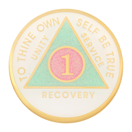 AA Anniversary Medallions - Doing It Sober