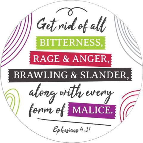 Ephesians 4:31 Inspirational Chip - Doing It Sober