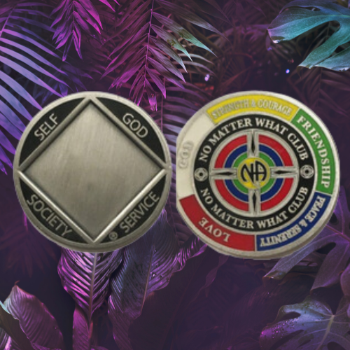 Jimmy K NMW NA Coin for Lasting Sobriety - Doing It Sober