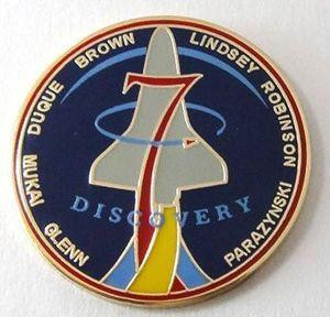 Space Shuttle STS-95 Mission Pin