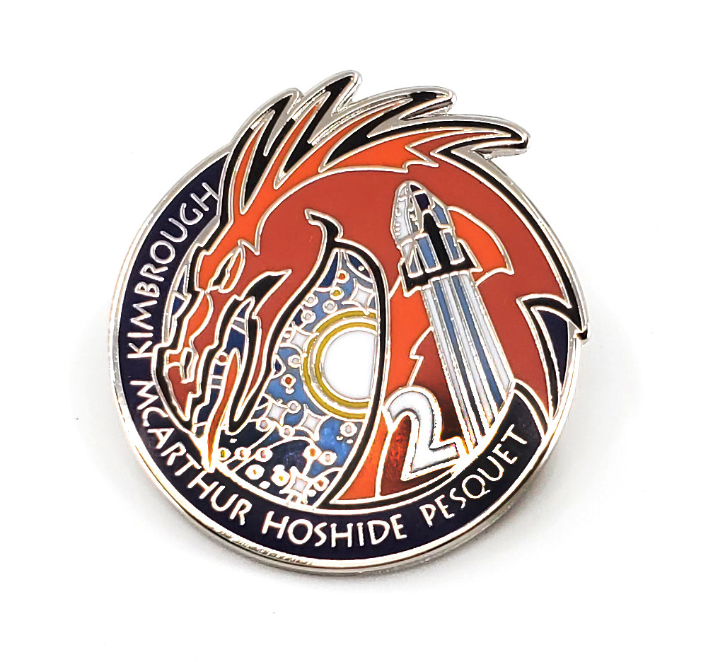 Crew 2 Mission Lapel Pin