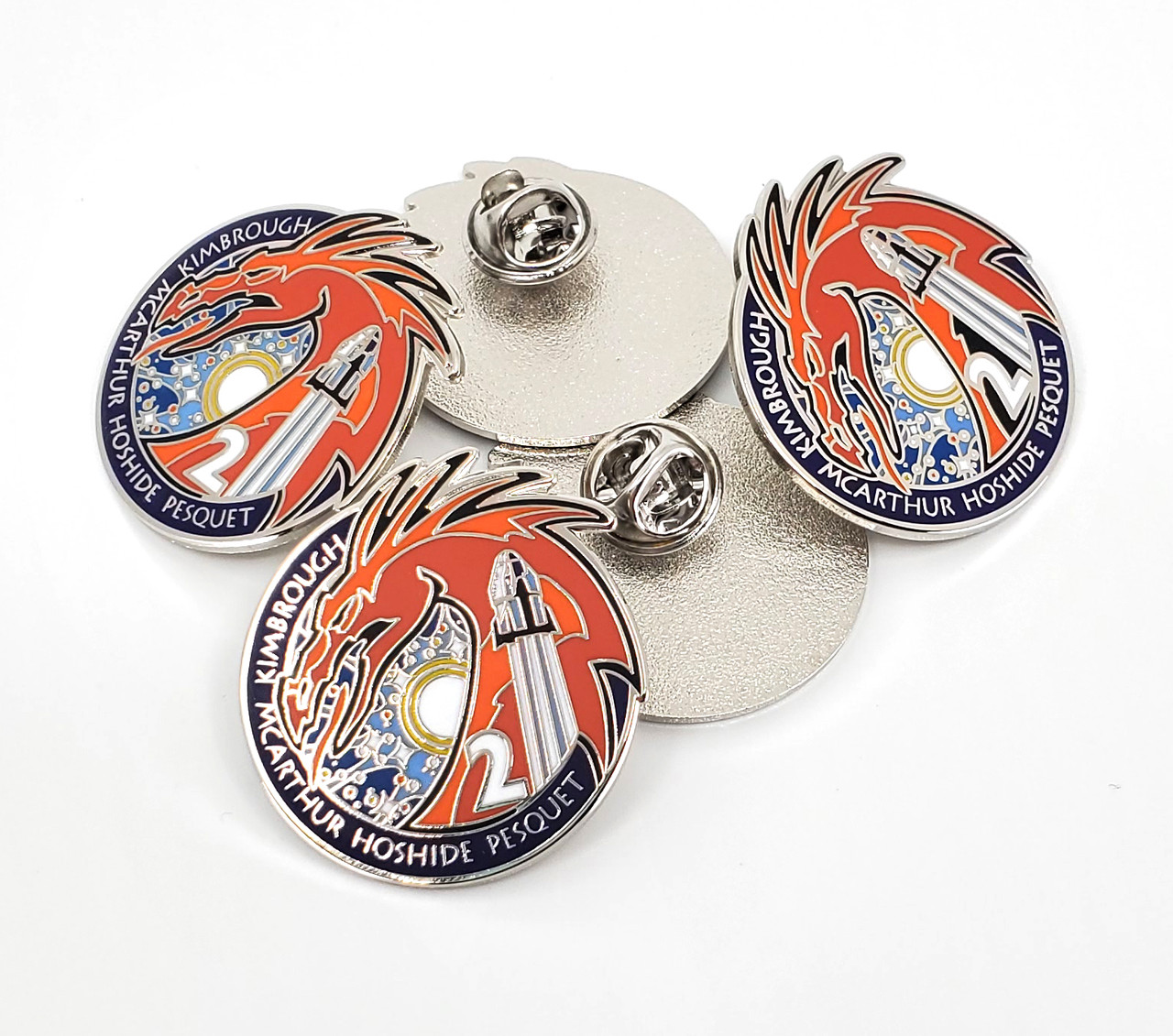 Crew 2 Mission Lapel Pin