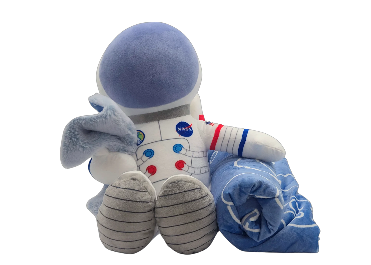 NASA Astronaut 2 in 1 Plush Figure & Blanket