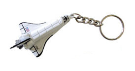 3D Shuttle Keychain - NASA Gear