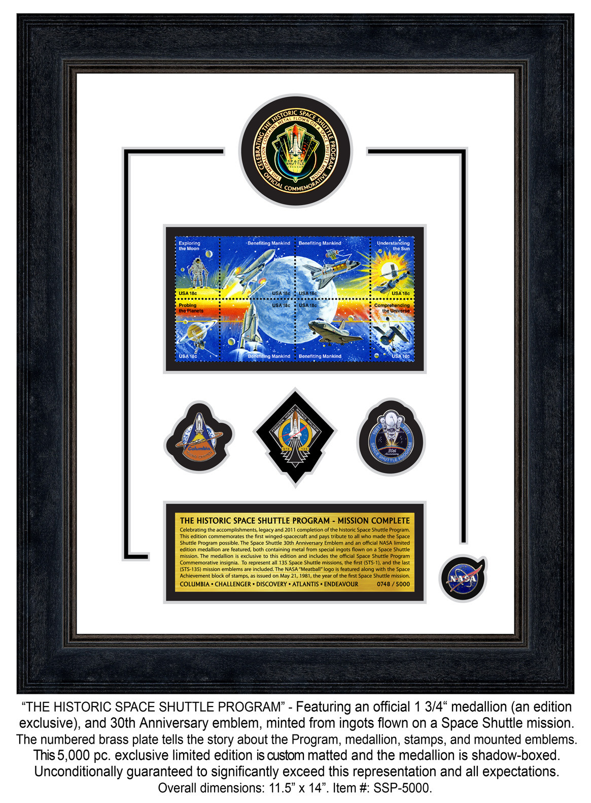 Collectibles - Framed Sets - NASA Gear
