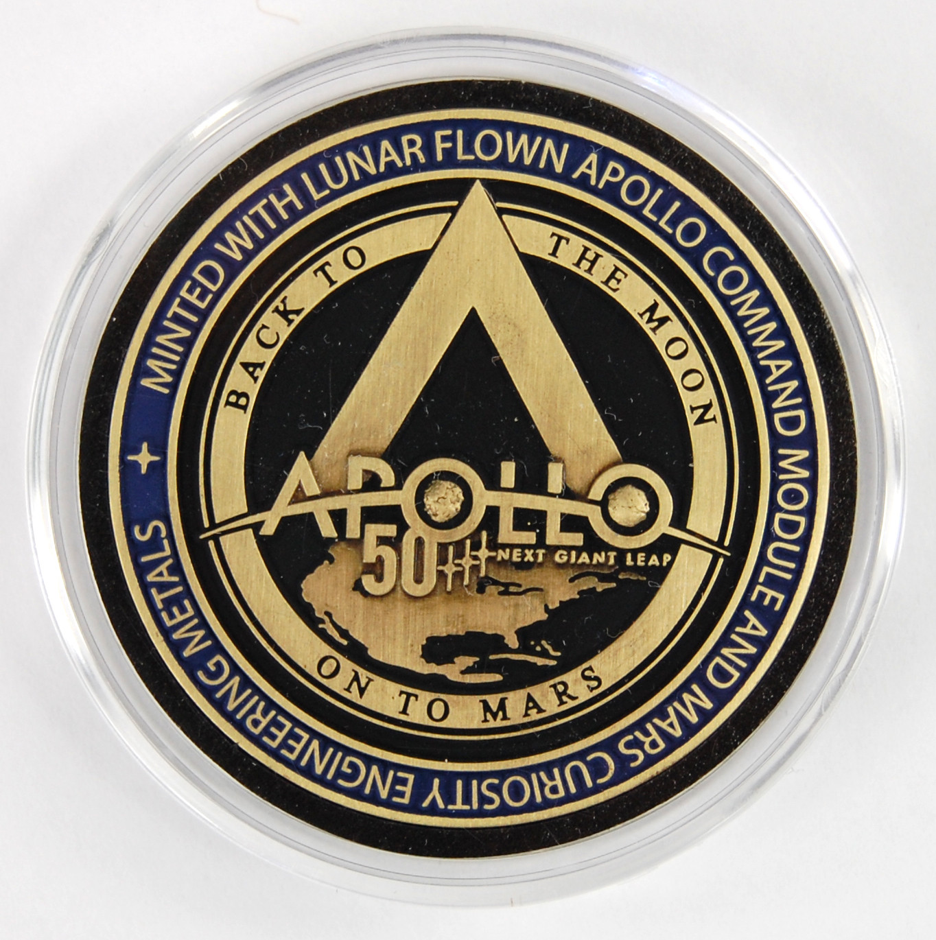 Apollo 16 50 Years Special Edition Medallion - NASA Gear