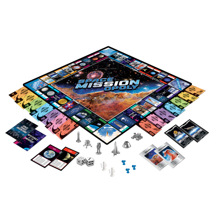 NASA Space Mission Opoly Board Game