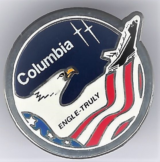 Space Shuttle Columbia STS-2 Mission Pin