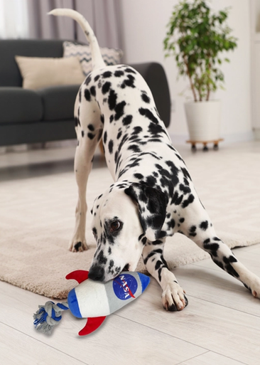 NASA Meatball Logo Rocket Rope Toy