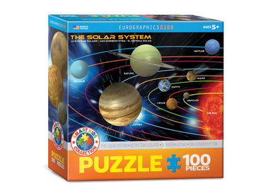 Solar System Puzzle - 100 pieces
