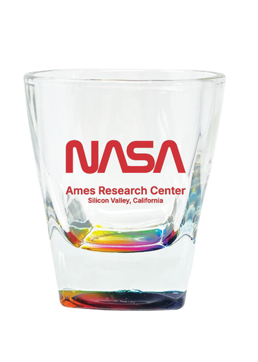NASA Ames Research Center - Square 2oz Shot Glass