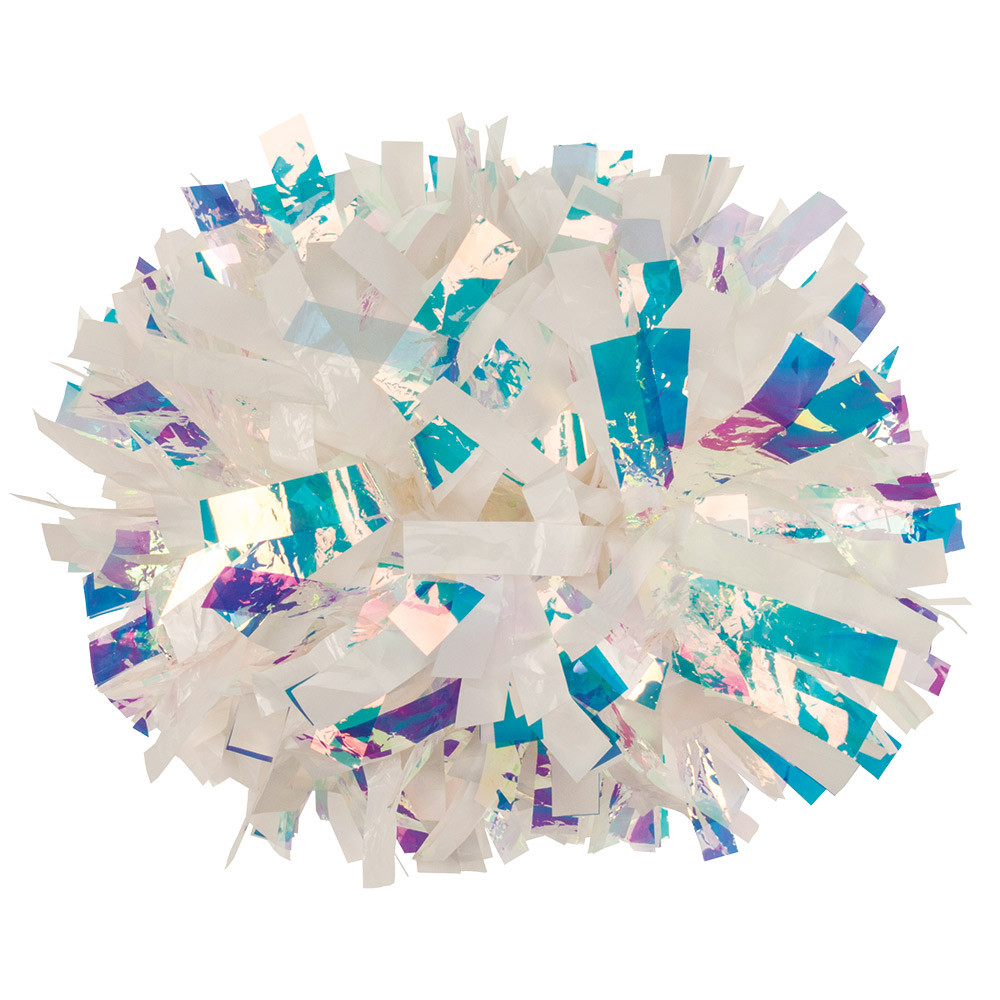 Buy Custom Lazer Poms | Iridescent Cheer Pom Poms - Getpoms